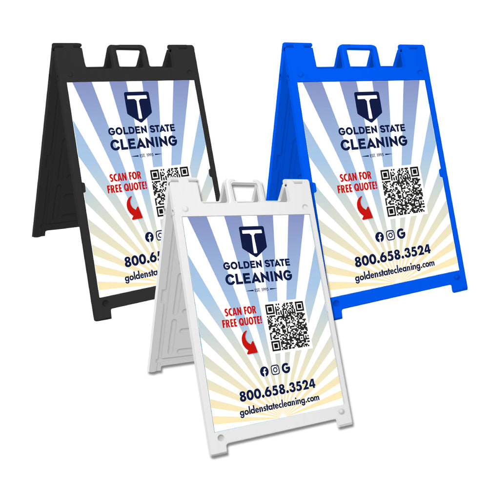 A-Frame Signs for Service Pros | WCR Marketing