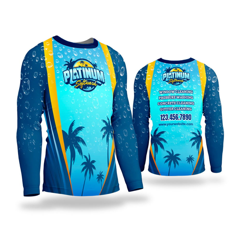 Long Sleeve Shirts - Dye Sublimated | All-Over Print Work Shirts | WCR ...